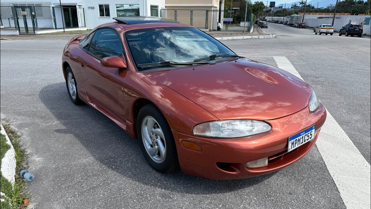 O sonho dos anos 90. Eclipse 1995 2.0 turbo. Confira. - YouTube