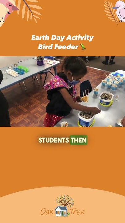 Earth Day Activity Bird Feeder for Kids | Preschool Easy Activity ...