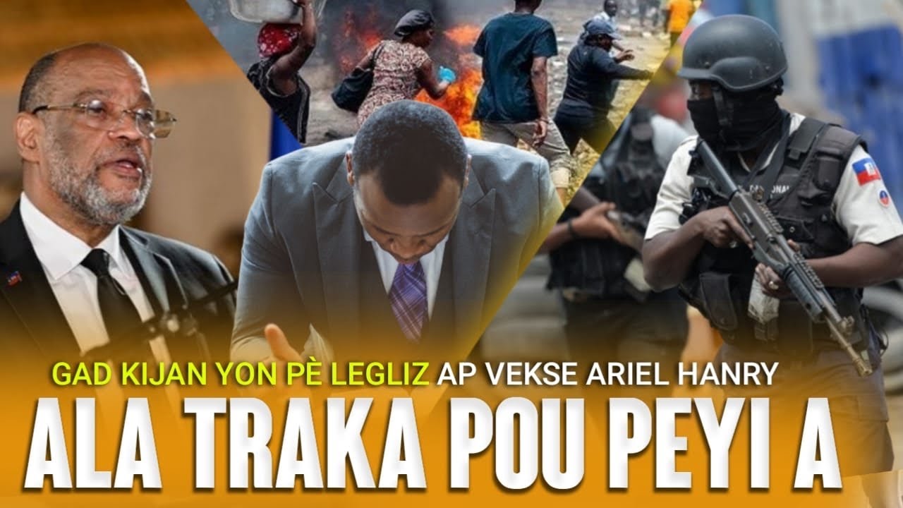 Ariel Henry manke ki te Pontalon’l nan vil okap pèp la manke Manje’l ...