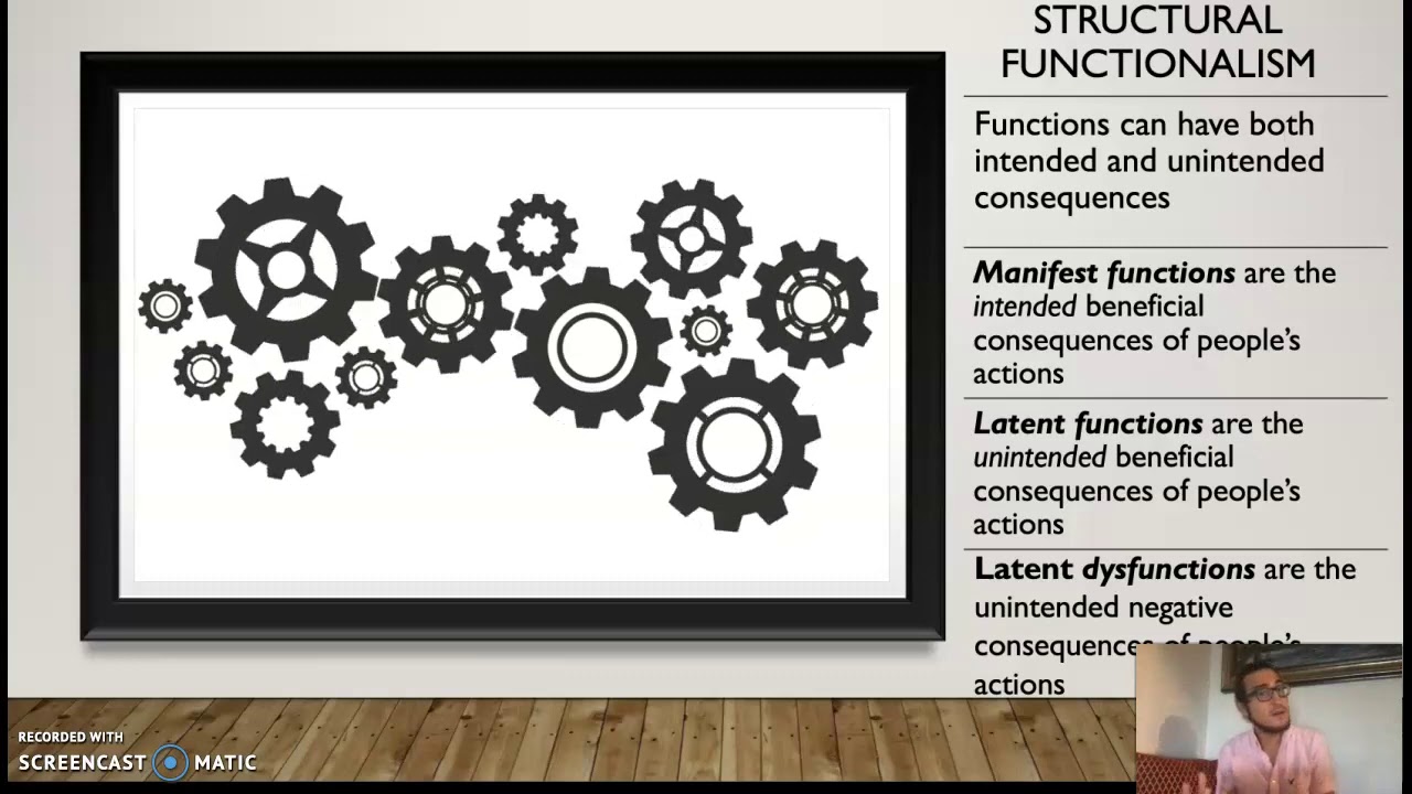 SOCI 1301 - Structural Functionalism - YouTube