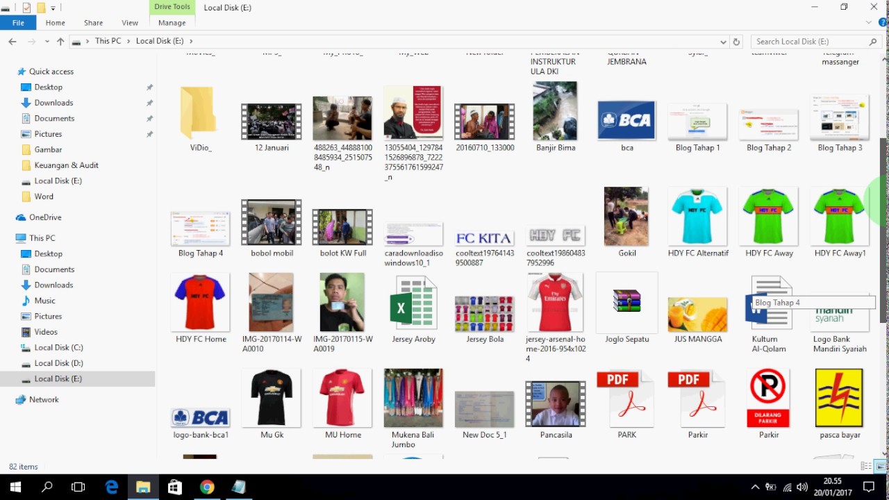 Tutorial Cara Merapikan File Folder - YouTube