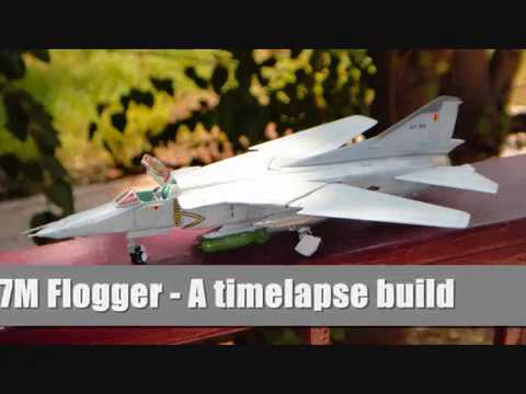 Academy 1/72 MiG-27 Flogger - A timelapse build - YouTube