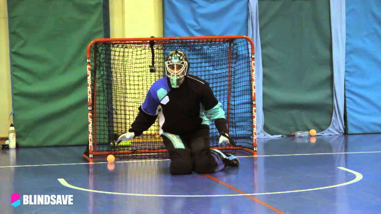 BLINDSAVE goalie camp 2015 "Game of Coaches" - Andis Blinds - YouTube