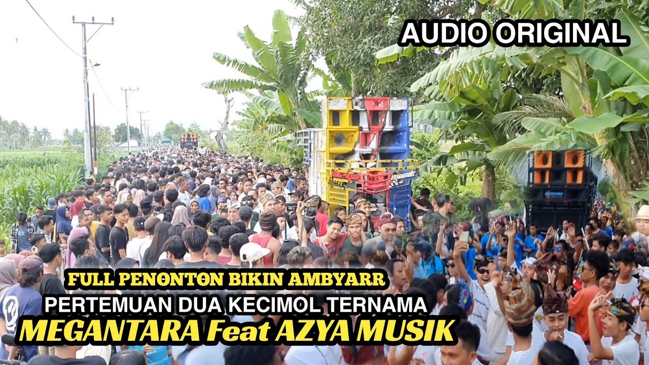 PERTEMUAN DUA KECIMOL TERNAMA AZYA MUSIK FEAT MEGANTARA BIKIN JALANAN ...