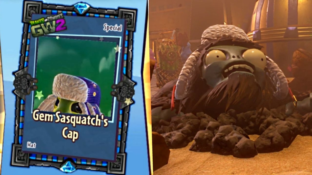 PvZ Garden Warfare 2: SASQUATCH Boss Hunt! (HARD DIFFICULTY COMPLETE ...