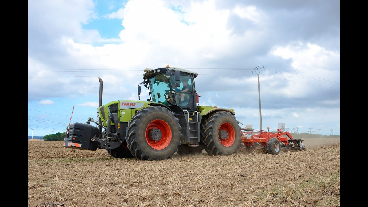 CLAAS XERION 3800 I Décompactage 2017 [ SOUND ]. - YouTube