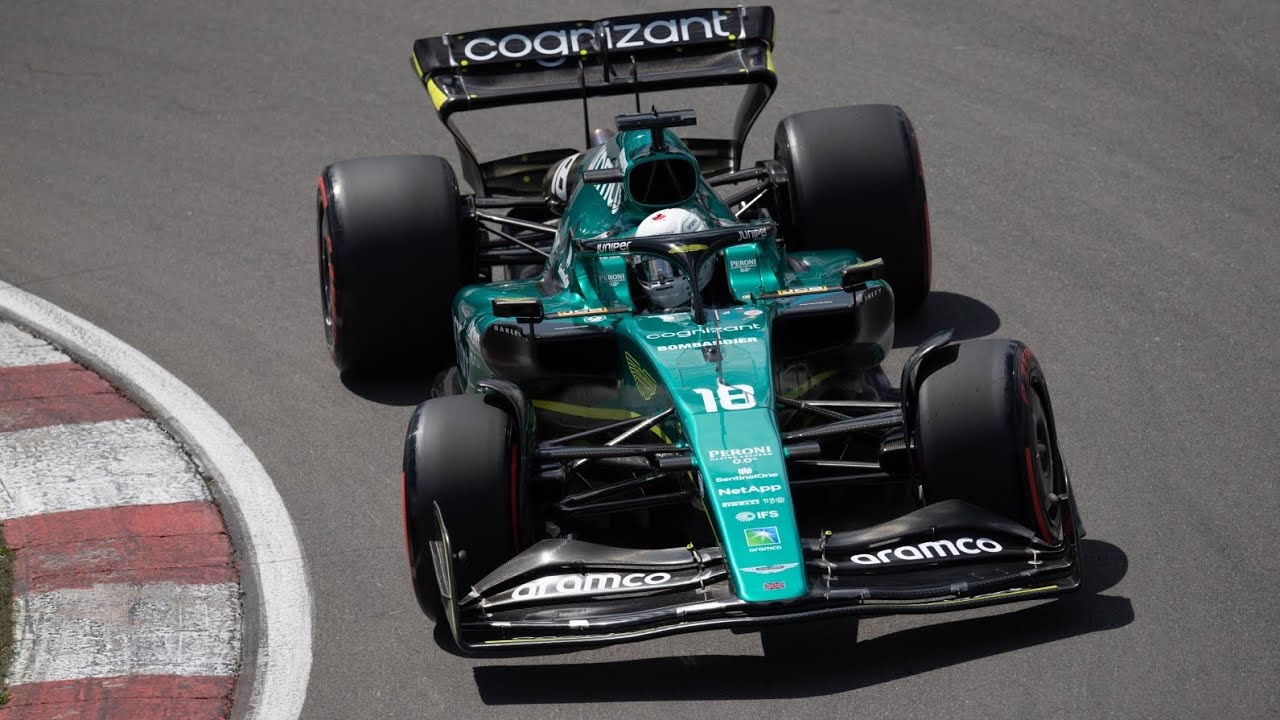 F1 2022 3 Vueltas Series Aston Martin A bordo Gran Premio de Brasil Ala ...