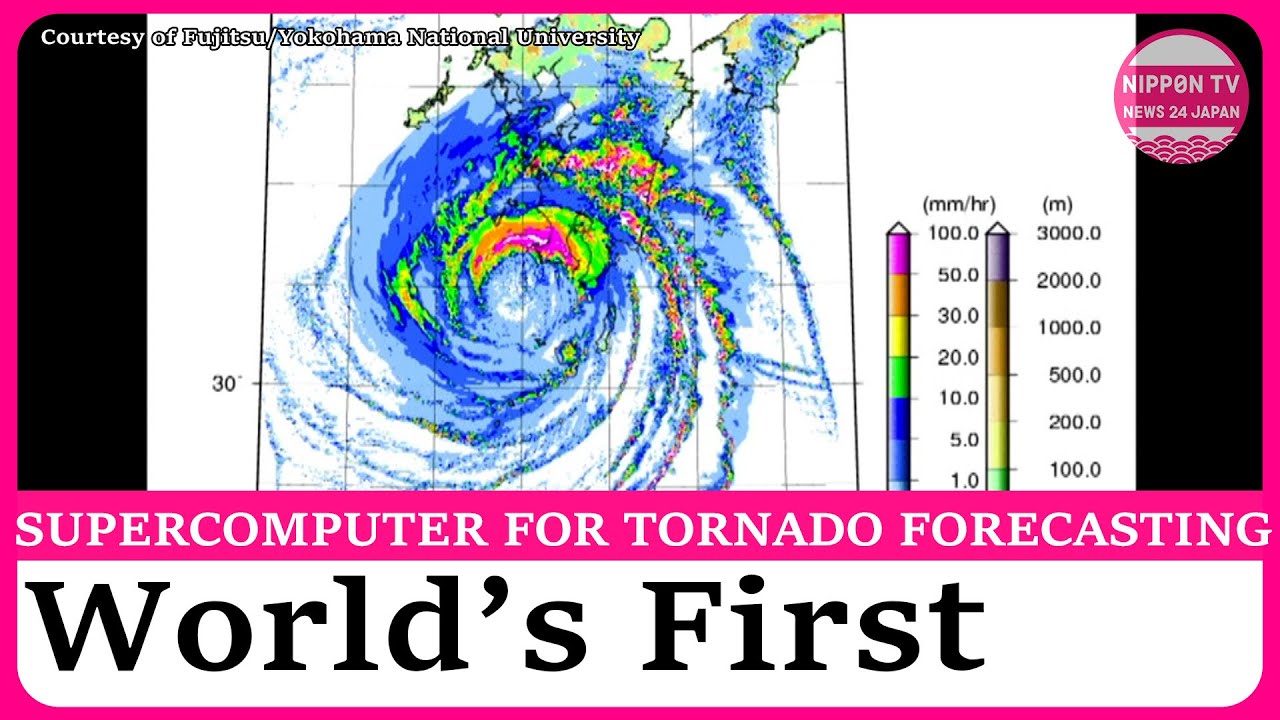 World’s first tornado forecasting made possible by Fugaku supercomputer ...
