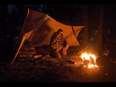 Whelen Lean Winter Backpacking - YouTube