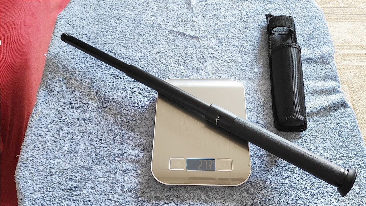 20 Inch Expendable Telescopic Baton - Unboxing - YouTube