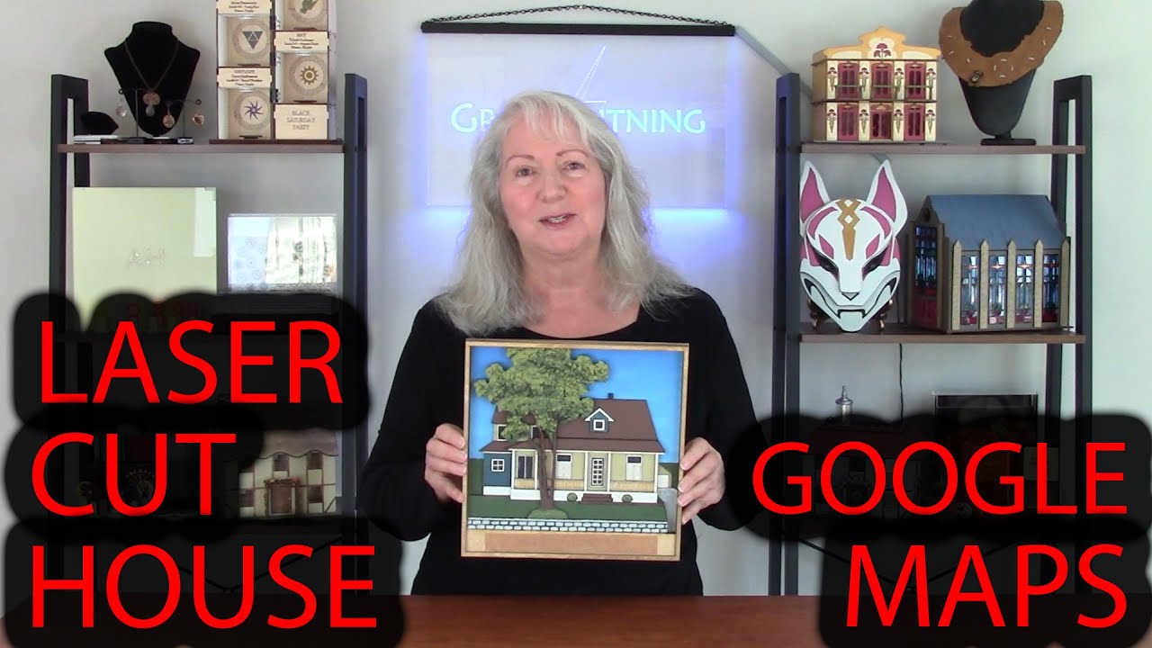 How to Design and Laser Cut a Custom House Plaque From Google Maps ...