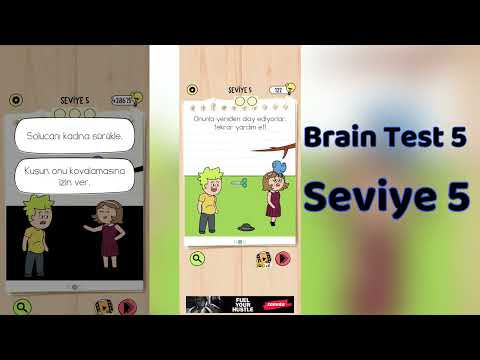 Brain Test 5 Seviye 5 Çözüm | Brain Test 5 Türkçe