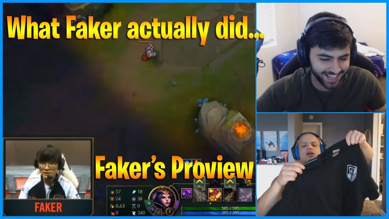 Yassuo Reacts to What Faker Actually did in World... | Faker's Proview ...