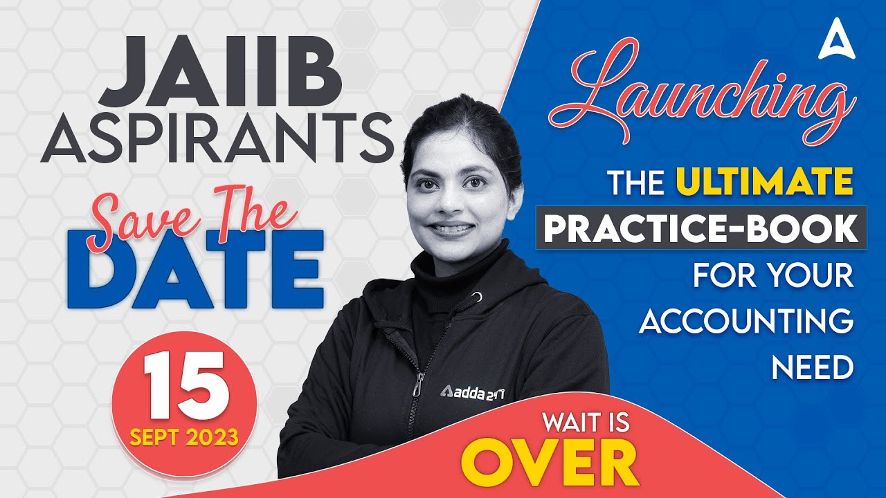 Launching the Ultimate Practice Book for Accounting | JAIIB Exam ...