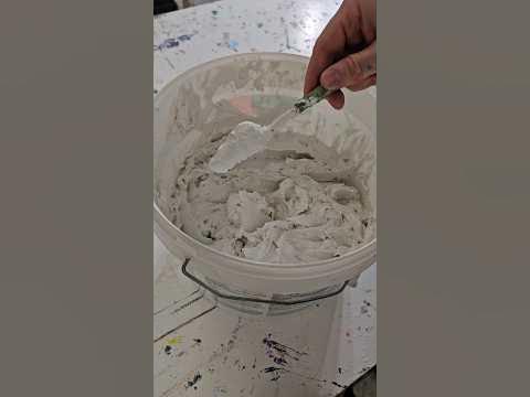 How to make texture paste? 🎨 #texturedart - YouTube