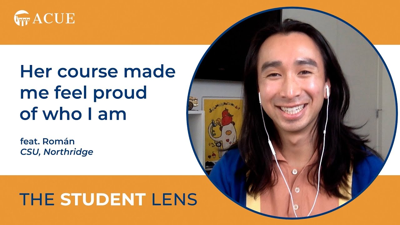 The Student Lens (Ep. 11): Her course made me feel proud of who I am - YouTube