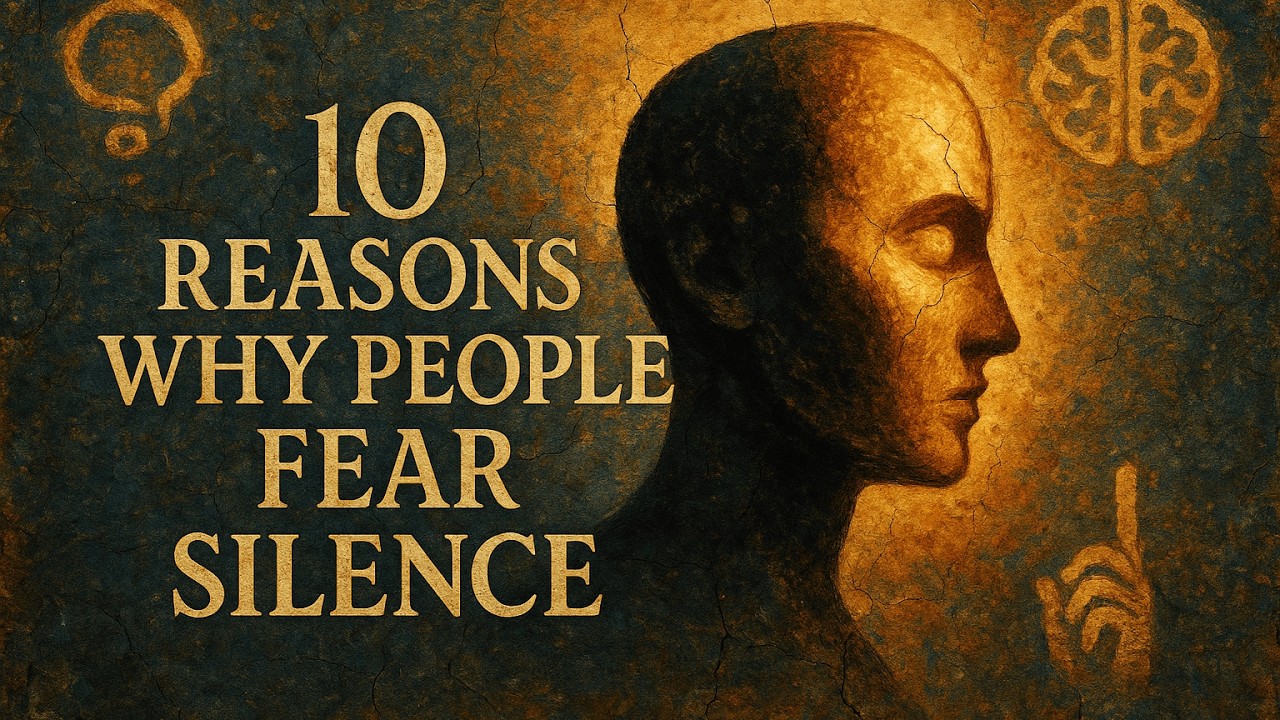 10 Reasons Why People Fear Silence - YouTube