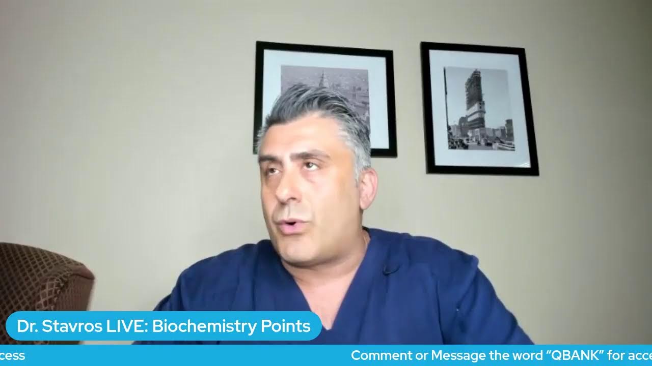 Dr. Stavros LIVE: Biochemistry Points - YouTube