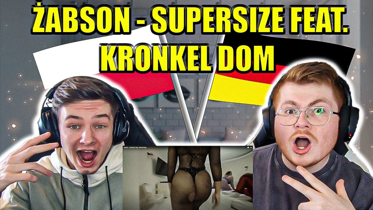 POLISH AND GERMAN RAP?!? ŻABSON - SUPERSIZE FEAT. KRONKEL DOM - ENGLISH ...