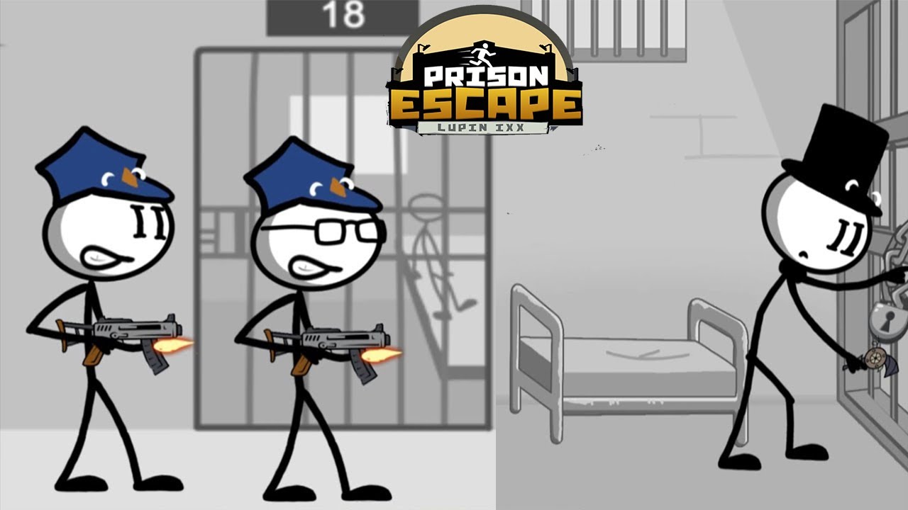 Prison Escape: Stickman Adventure! Escapandonos de Prisión 1 🚓🚓 - YouTube
