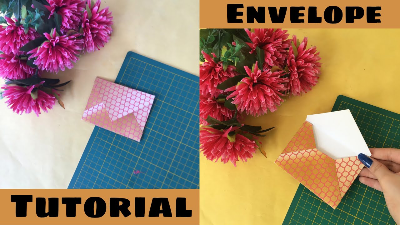 Envelope tutorial | How to make envelopes easily | Paperish Crafts ...