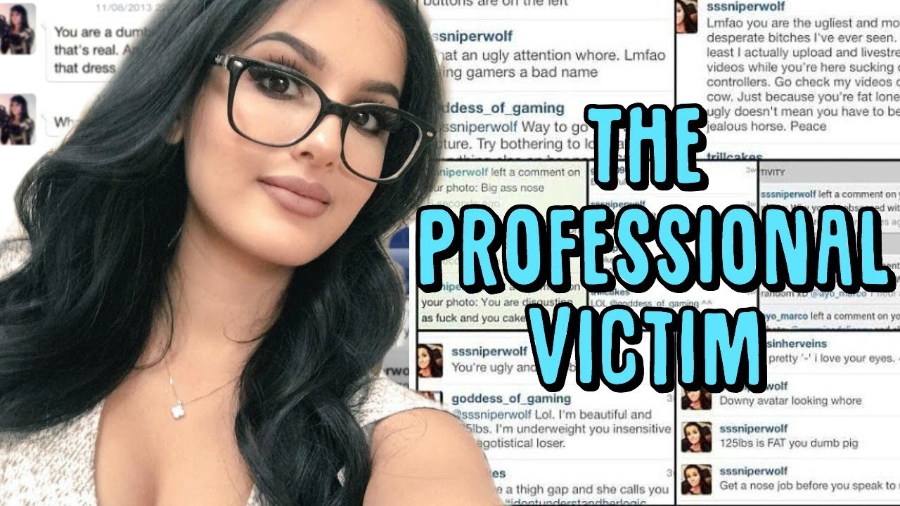 SSSniperwolf: The Professional Victim - YouTube