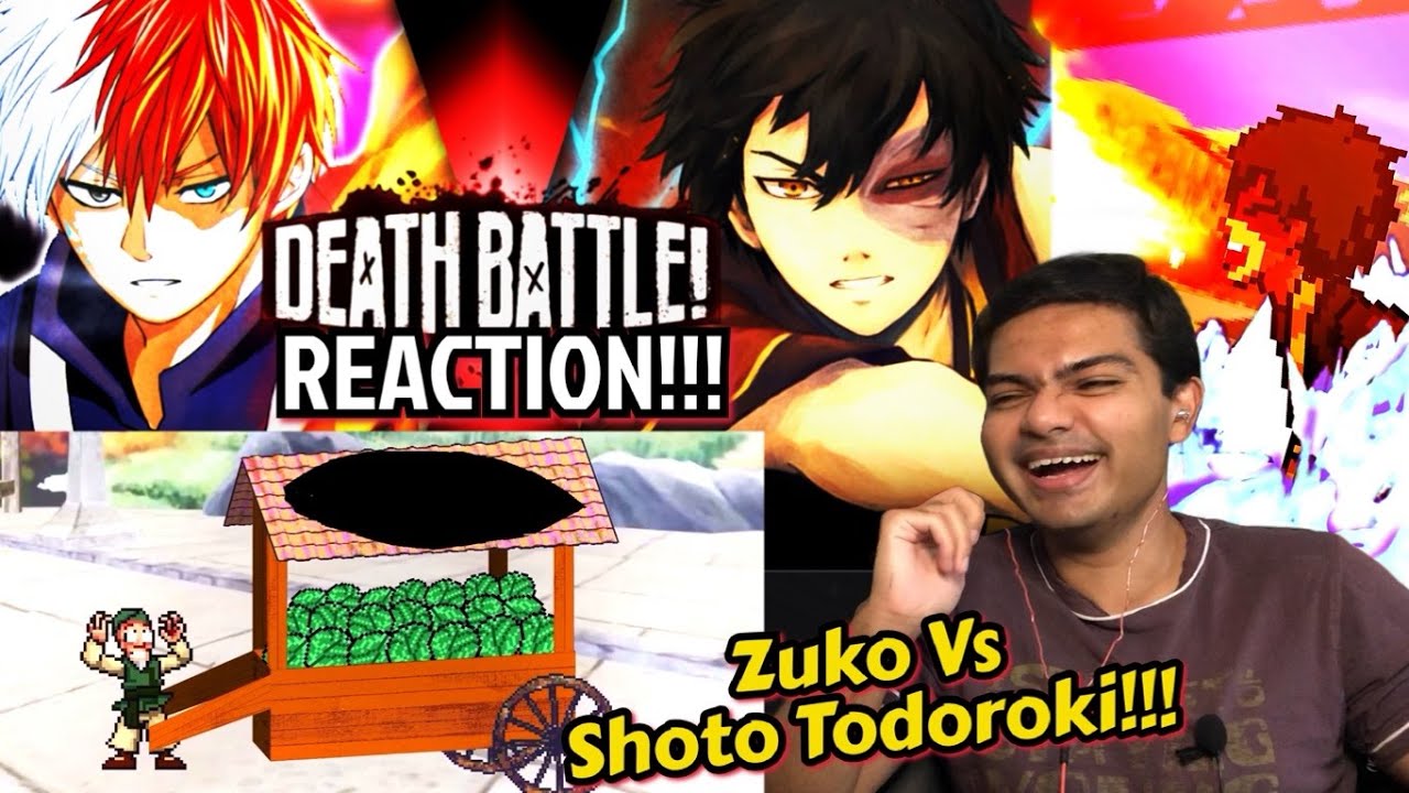 Zuko VS Shoto Todoroki (Avatar VS My Hero Academia) Death Battle ...