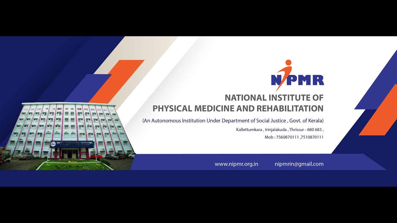 NIPMR: Your one stop solution to rehabilitation needs. - YouTube