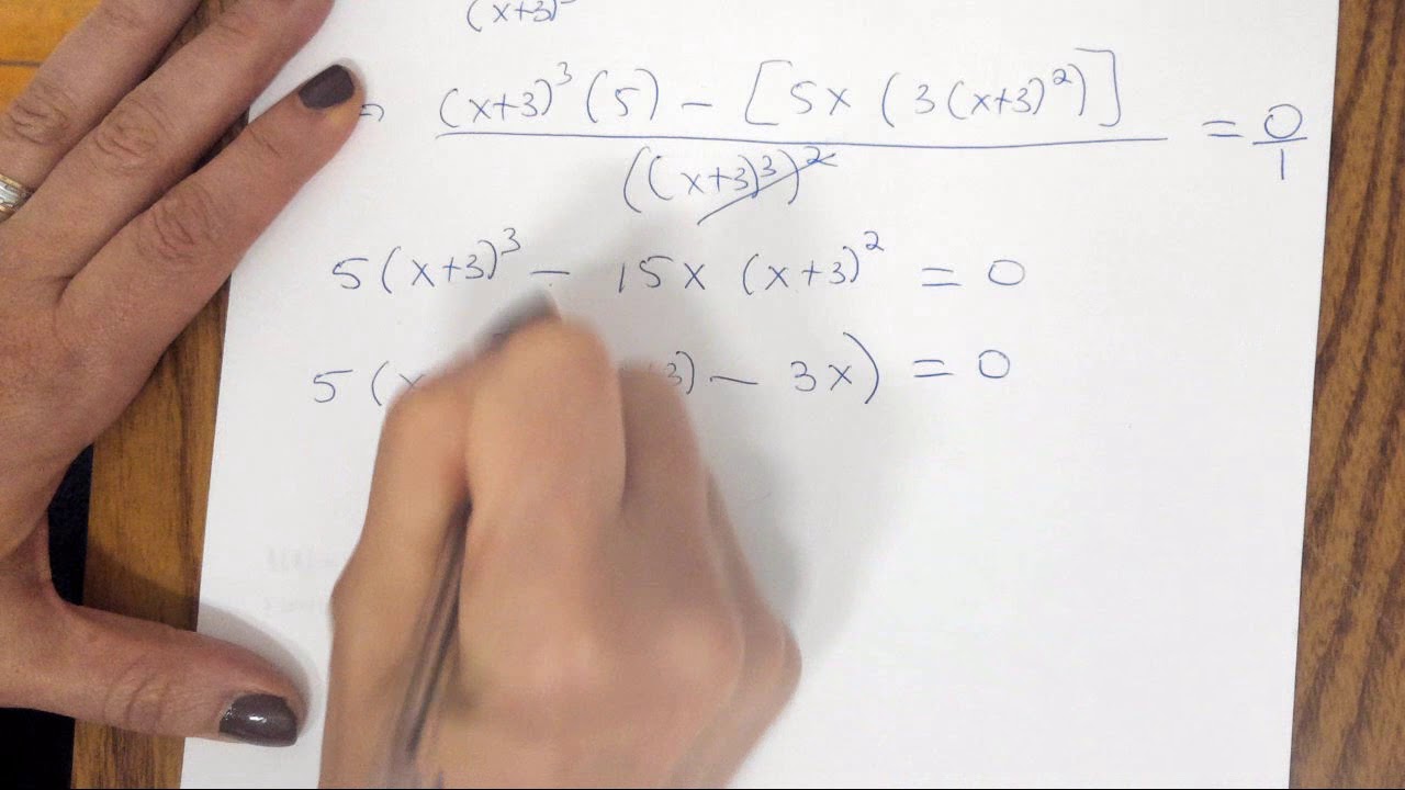 local extrema of rational functions - YouTube
