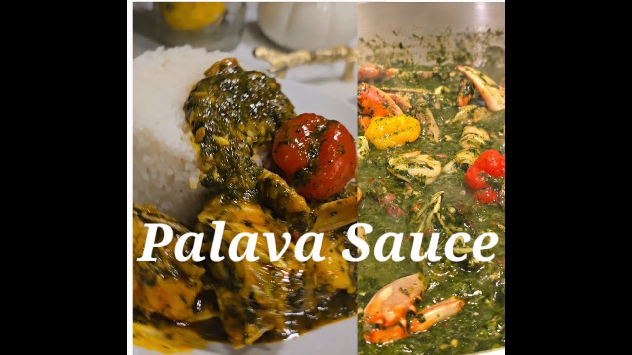Authentic Liberian Food - PALAVA SAUCE - YouTube