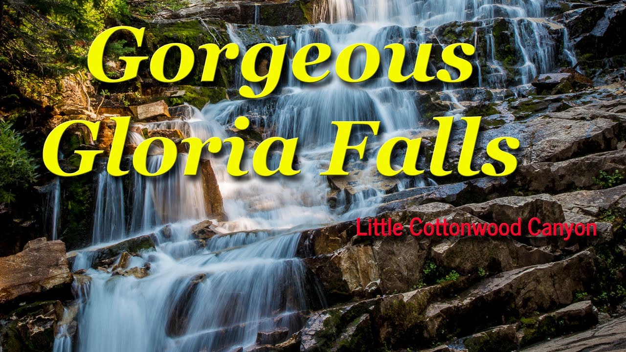 Gloria Falls | Little Cottonwood Canyon | Utah - YouTube