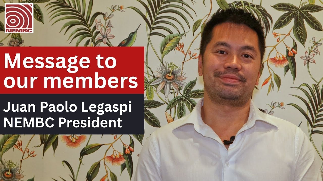 NEMBC President Juan Paolo Legaspi – Message to Members (December 2025 ...