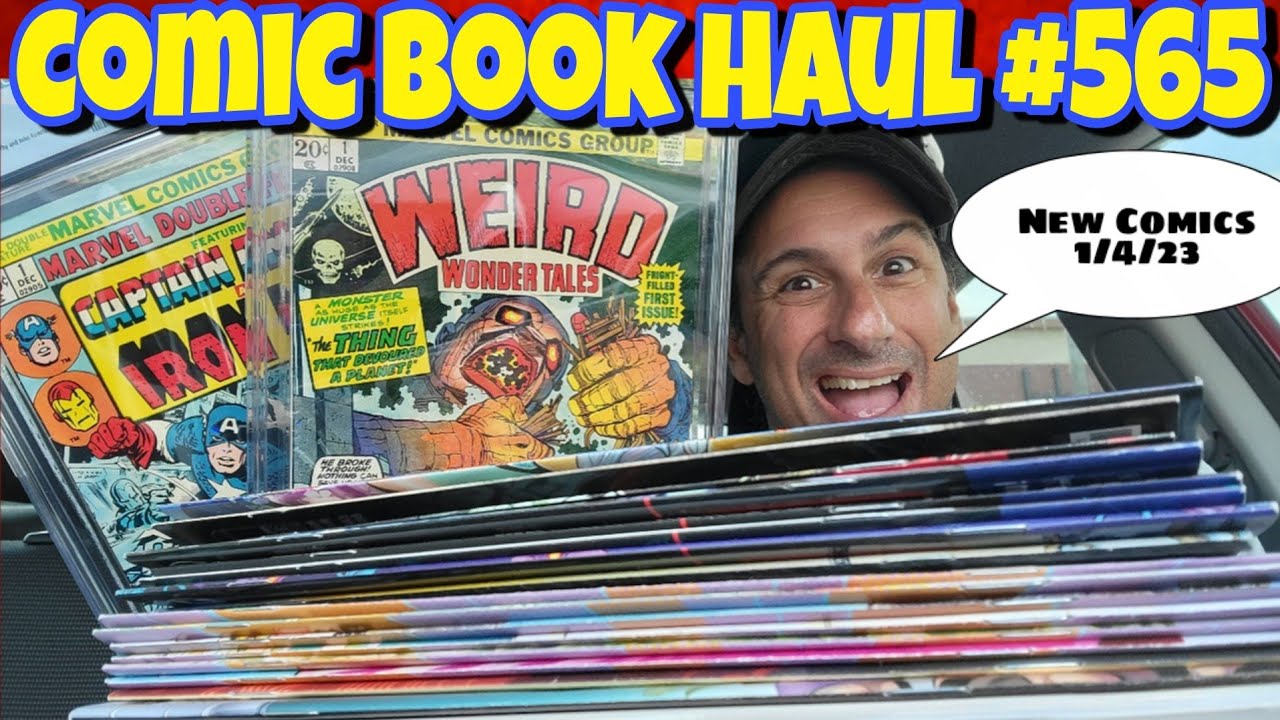 Comic Book Haul #565 Happy New Year! Starting Strong! - YouTube
