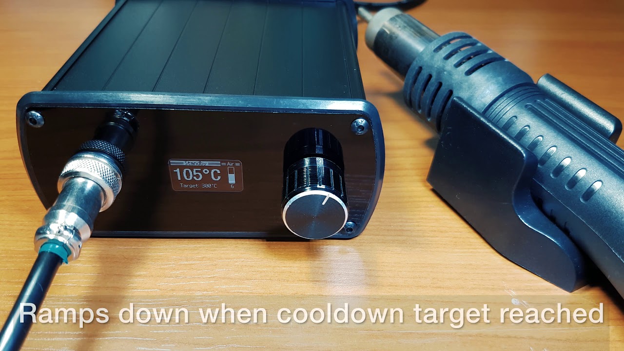 Hot Air Rework Controller - A Quick Tour - YouTube