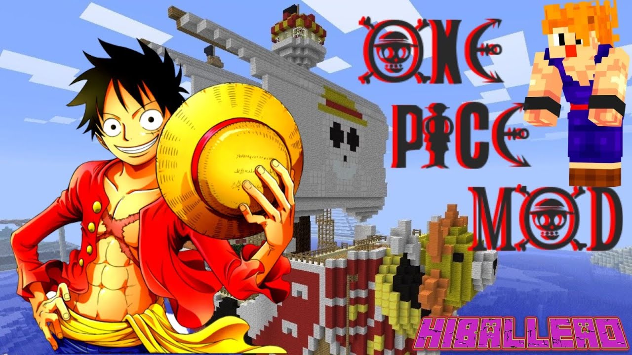 O MELHOR MOD DE ONE PICE PARA MINECRAFT !!! ( MINE PICE ) - YouTube