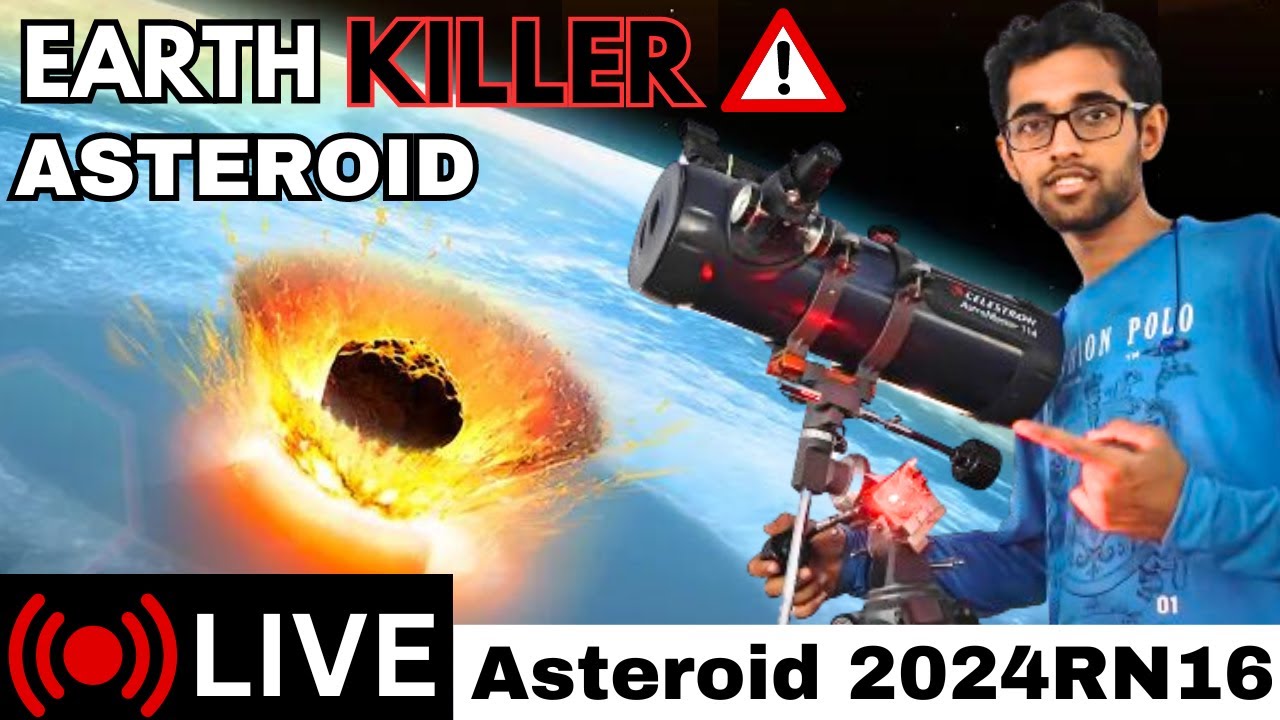 LIVE Asteroid Watch Near Earth Objects☄️| Earth Killer Asteroid LIVE ...