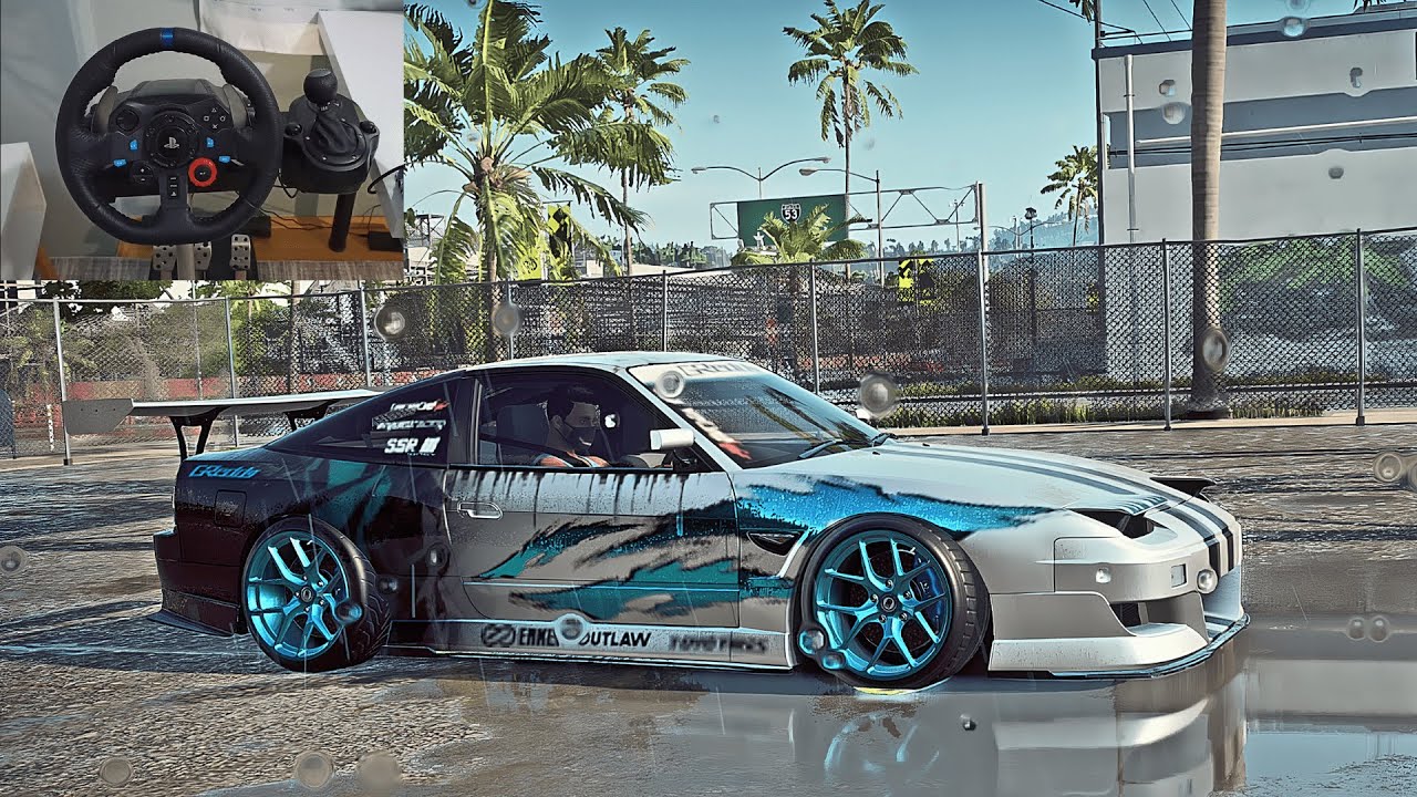 Rebuilding Nissan 180SX Type X - NFS Heat - Logitech G29 Gameplay - YouTube