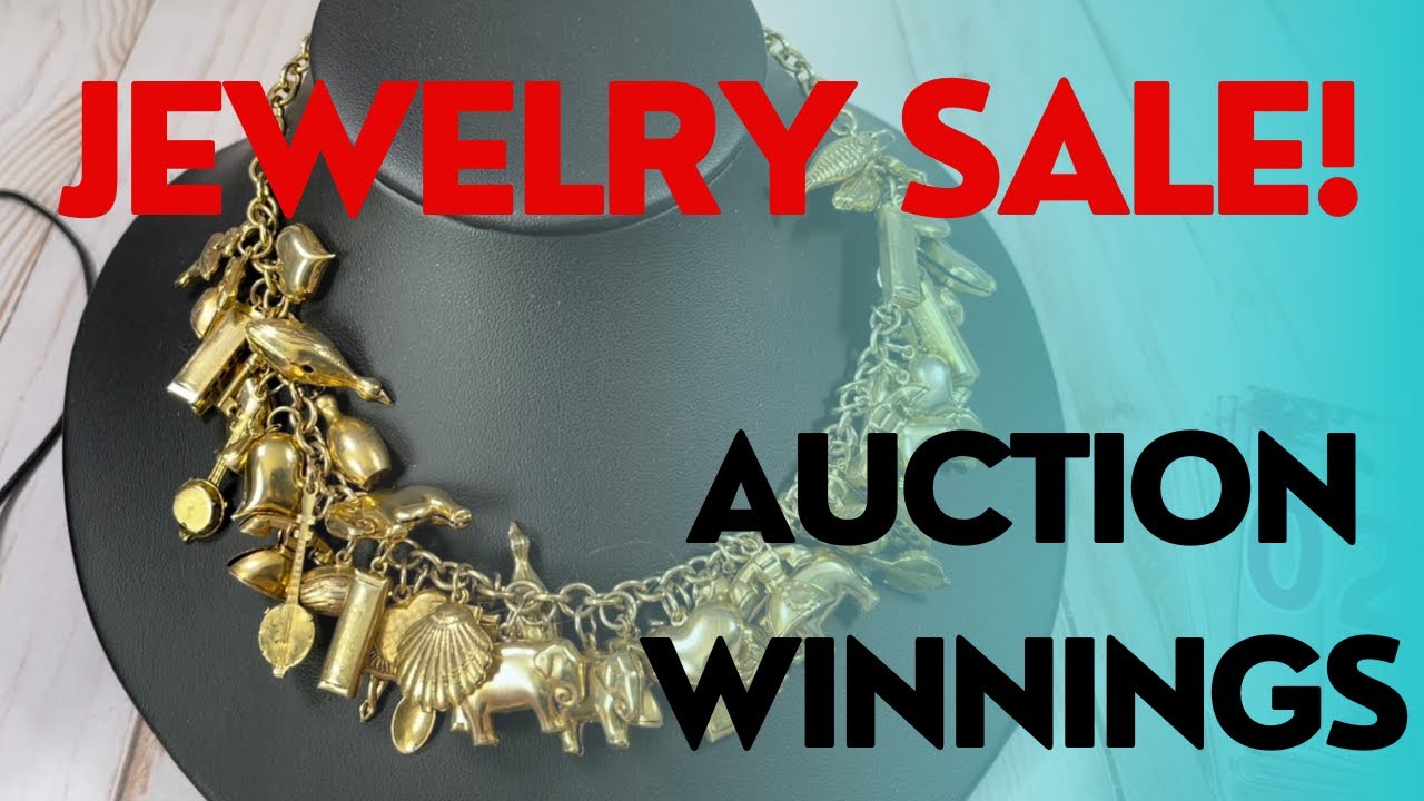 JEWELRY SALE- MY AUCTION WINNINGS!-VINTAGE TO MODERN - YouTube