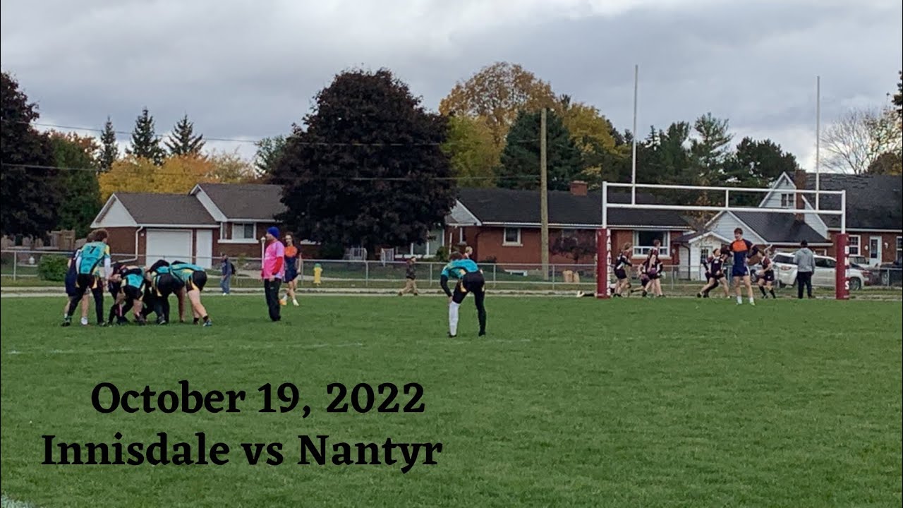 Innisdale vs Nantyr Boys - Oct 19, 2022 - YouTube