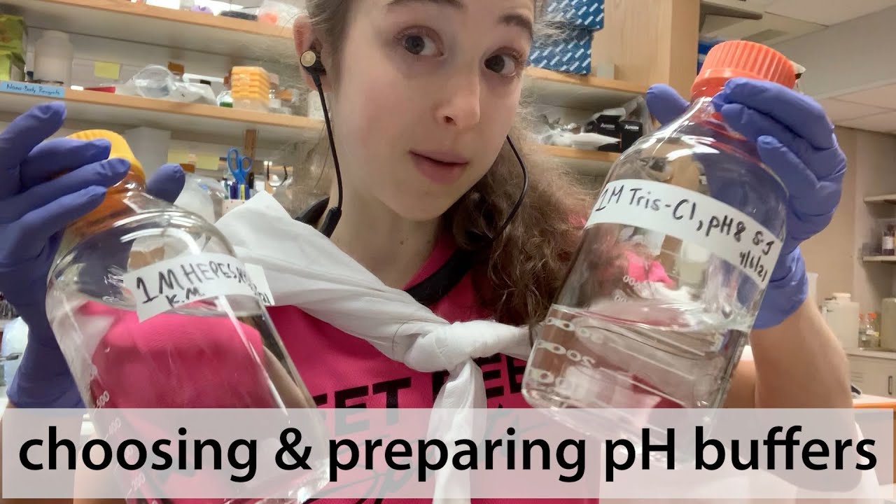 Choosing and preparing pH buffers - practical stuff - YouTube