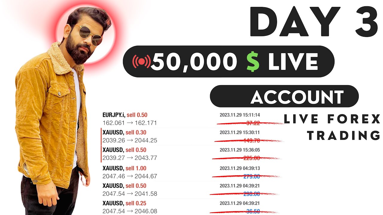 Day 3 Live Forex Trading with $50,000: Building a Successful Trading ...
