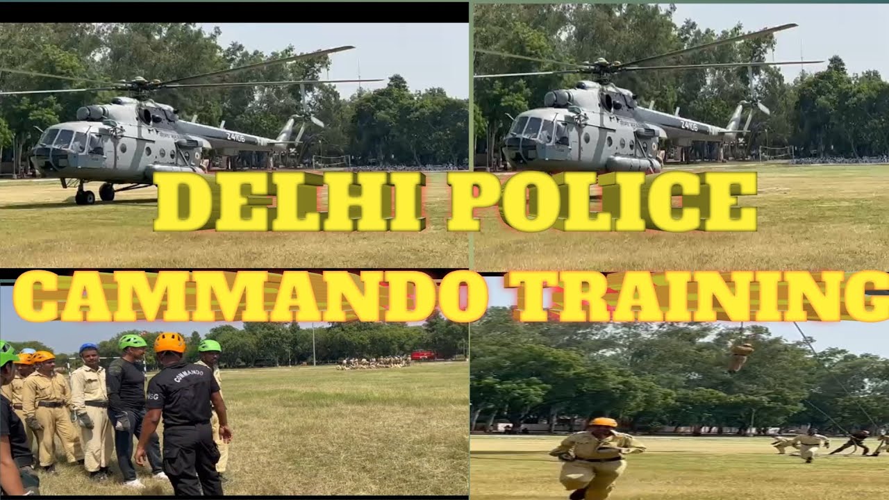 Delhi police training 🏃!Delhi police cammando training 🪂#delhipolice # ...