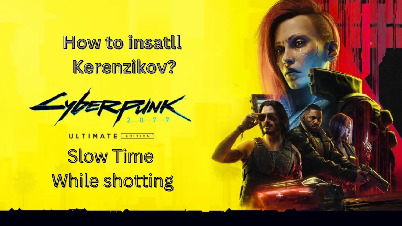 Cyberpunk 2077 How To Install Kerenzikov | time slow shoot | 2025 | RTX ...