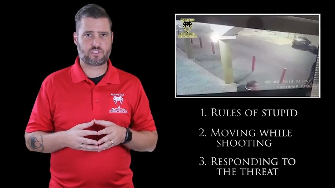 Officers Duel In Odd Confrontation | Active Self Protection - YouTube