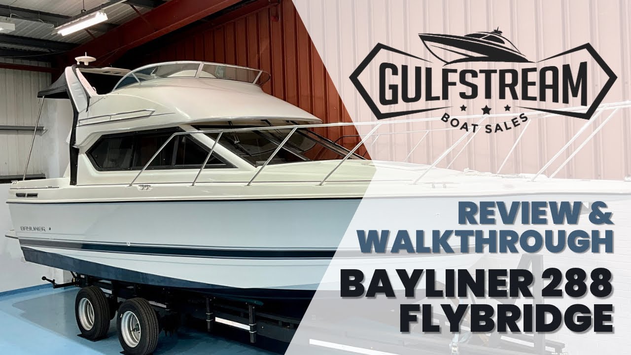 Bayliner 288 Flybridge with MerCruiser 4.2L 250HP Bravo III Diesel ...