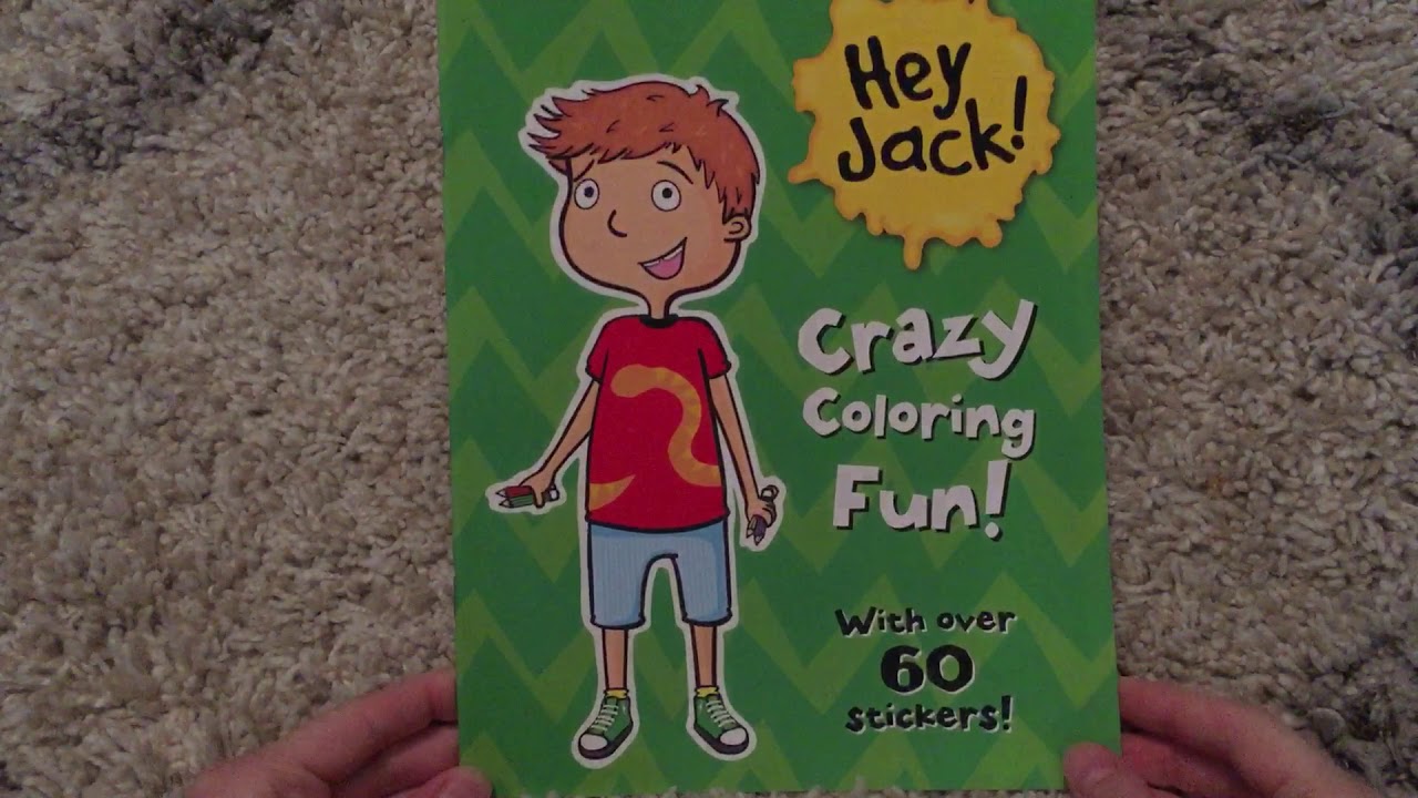 Usborne Hey Jack! Crazy Coloring Fun - YouTube
