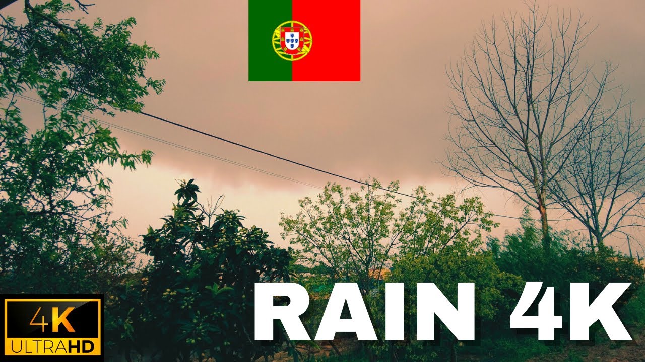 Rain in Algarve, Portugal - Spring Rain - Chuva da Primavera - Rain and ...