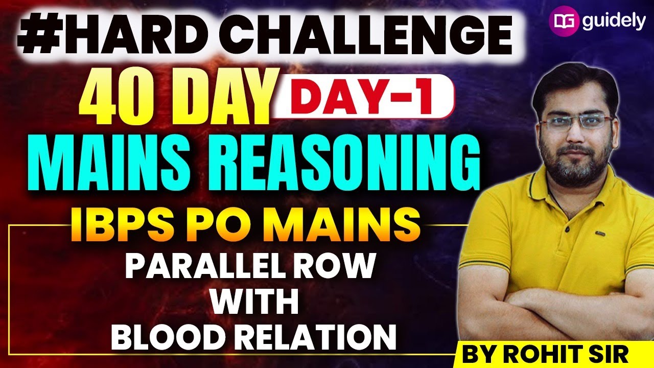 Mains Level Puzzle | High Level Puzzle | IBPS PO MAINS 2024 By Rohit ...