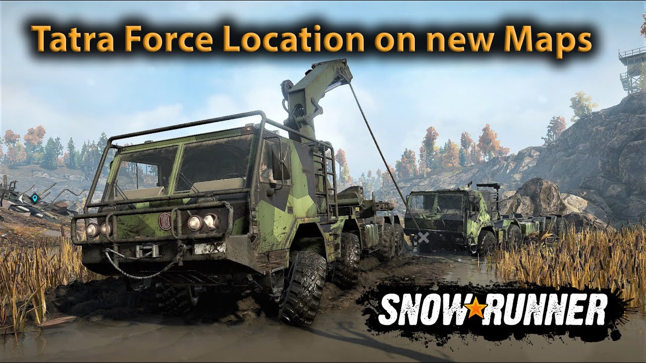 SnowRunner | Phase 5 | Location of the Tatra Force T815-7 - YouTube