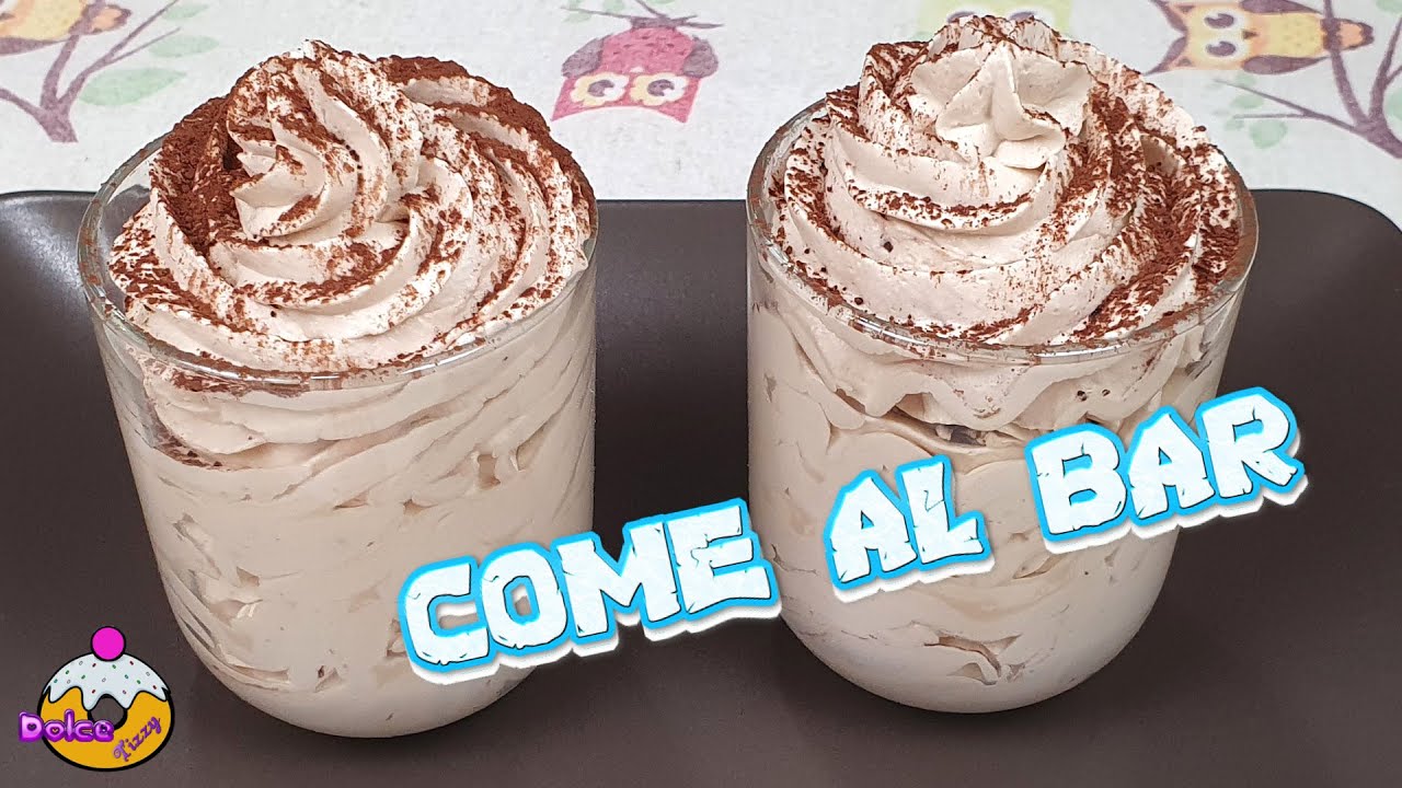 CREMA CAFFÈ – IN 1 MINUTO - COME AL BAR - YouTube